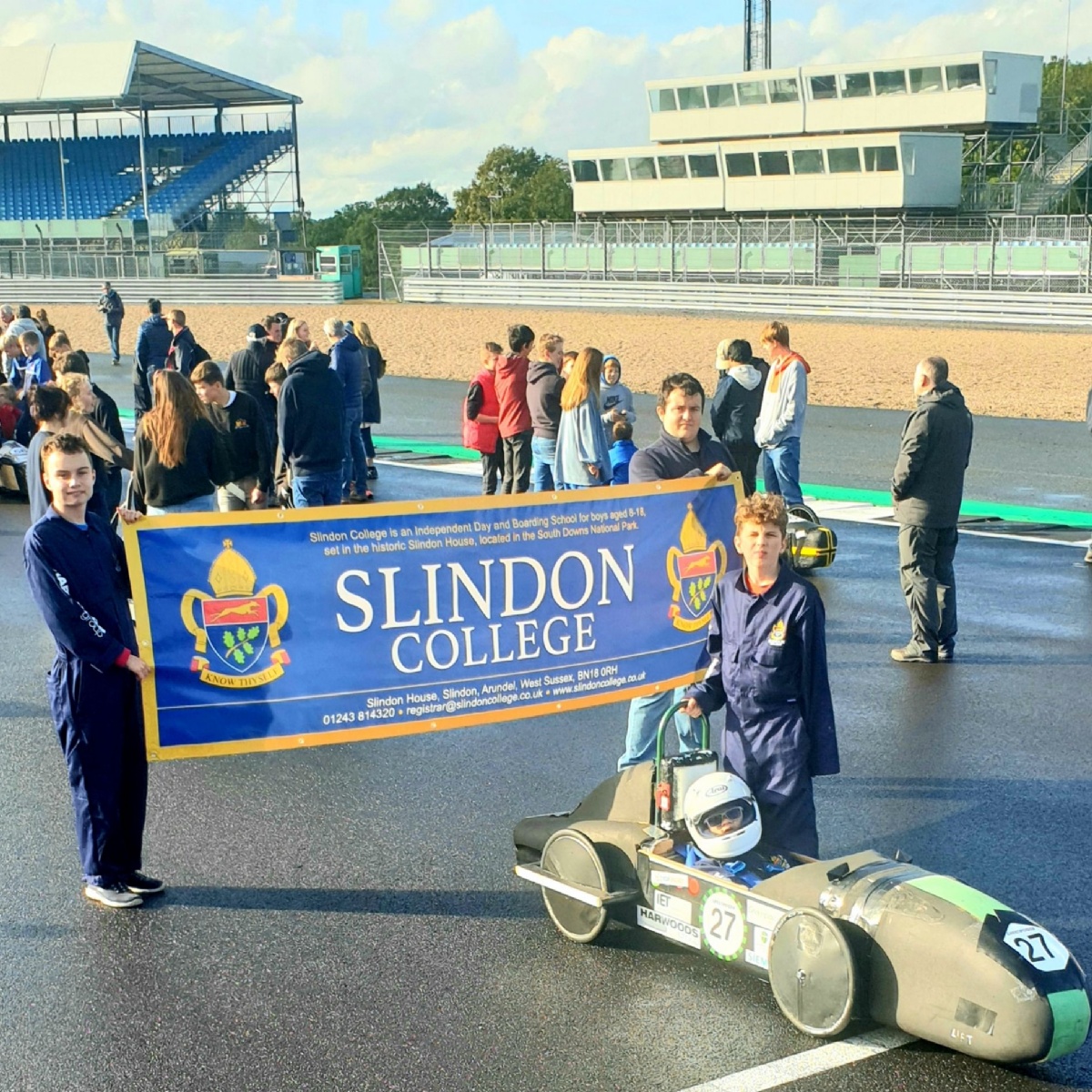 Greenpower Team Up with GTR! - Slindon College