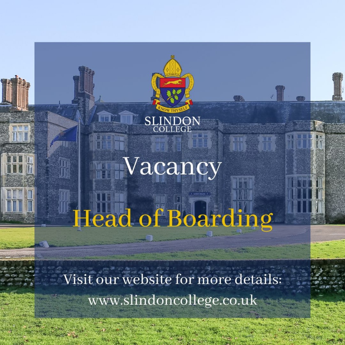 Item Not Available - Slindon College