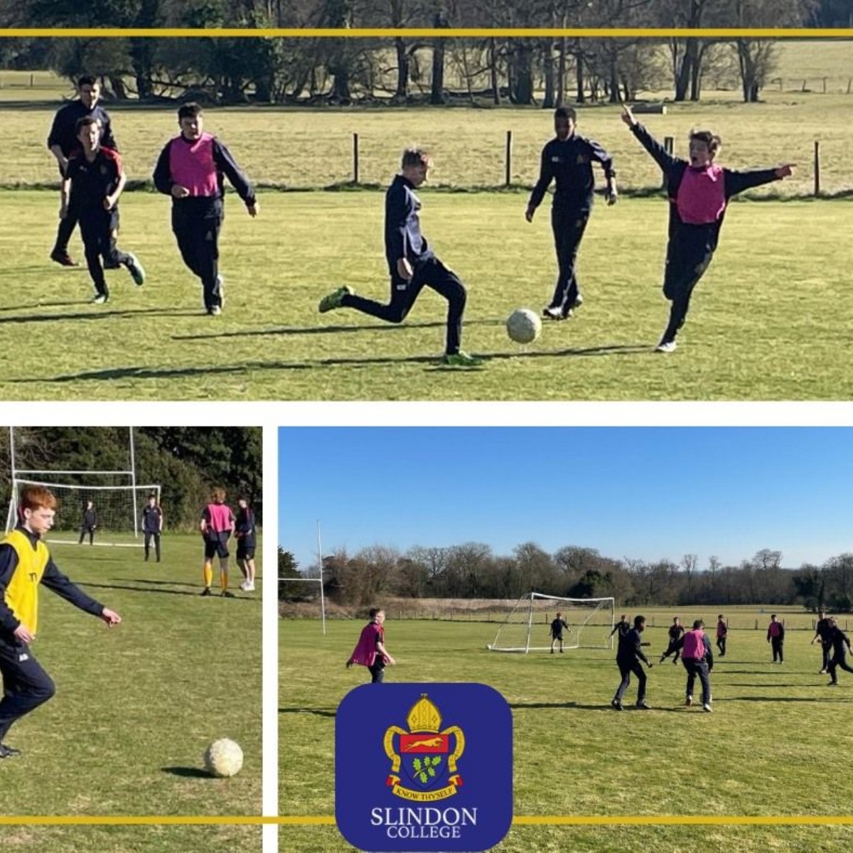 Inter-House Football Event - Slindon College